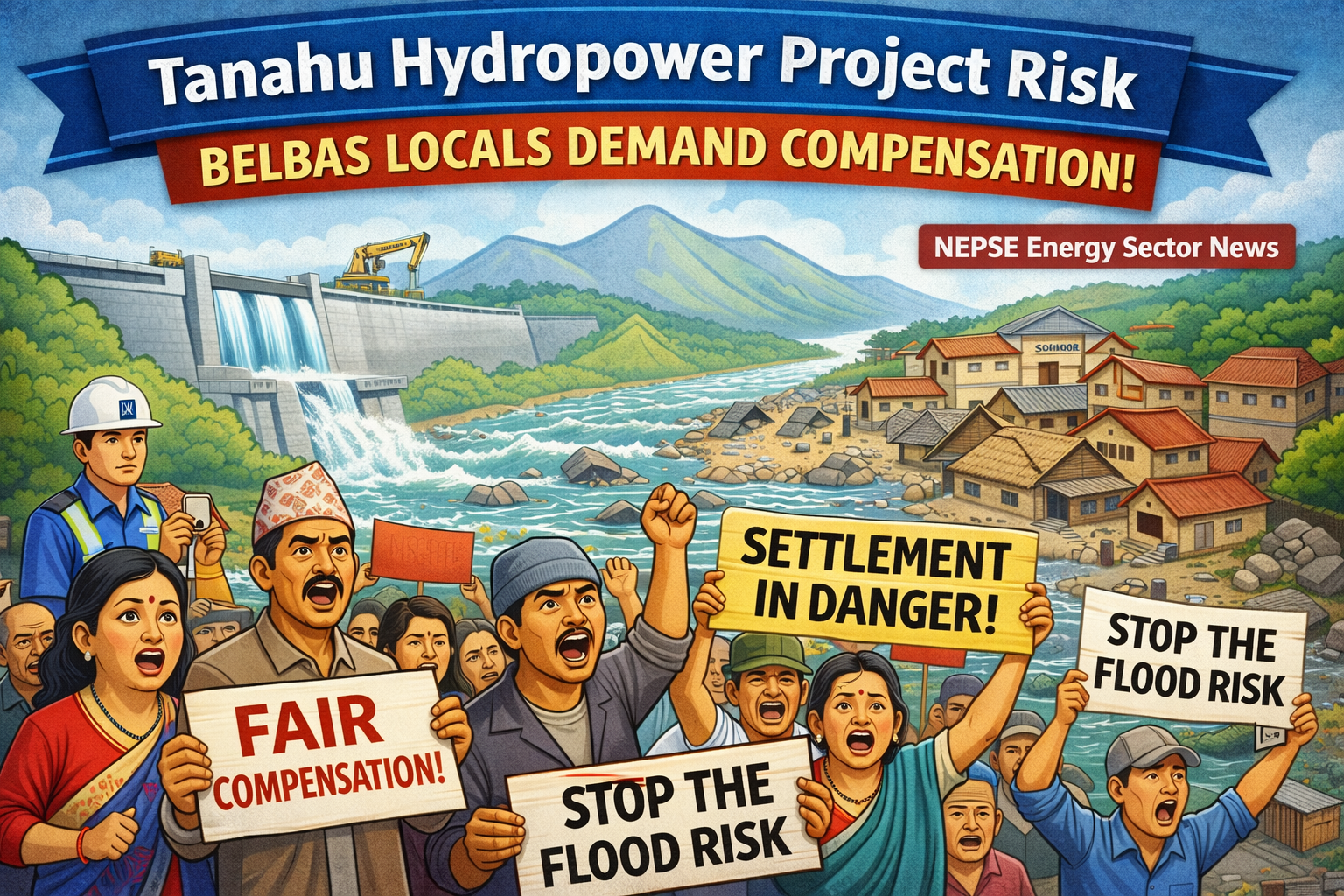 Tanahu Hydropower Project Risks: Belbas Locals Demand Compensation ...
